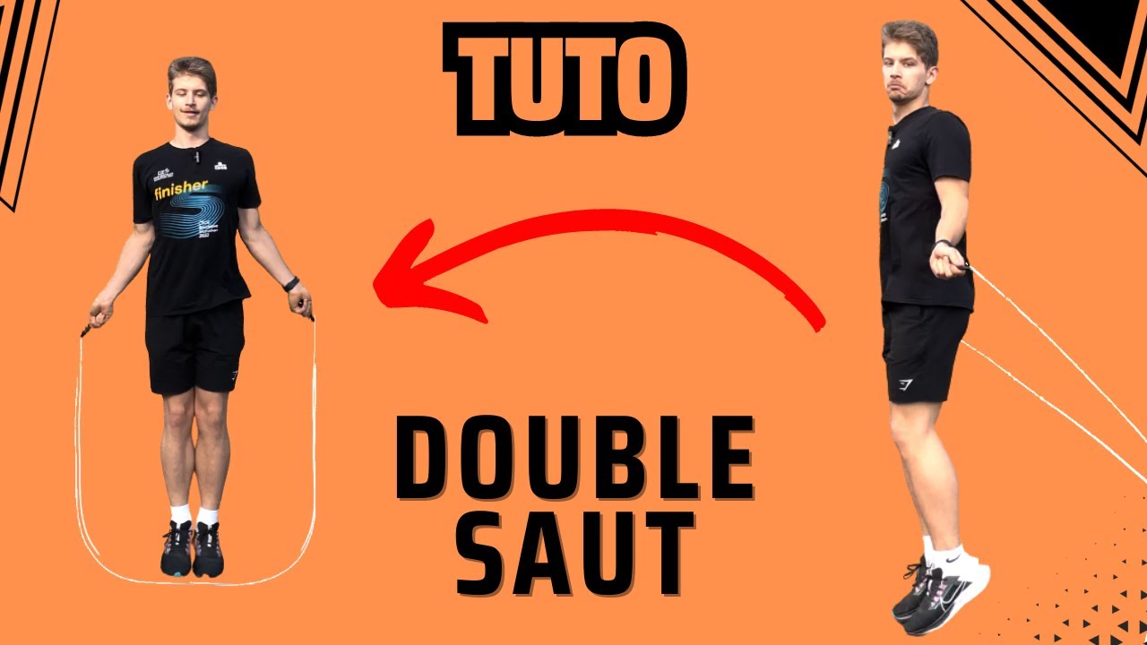 Apprends facilement le DOUBLE SAUT corde à sauter - YouTube