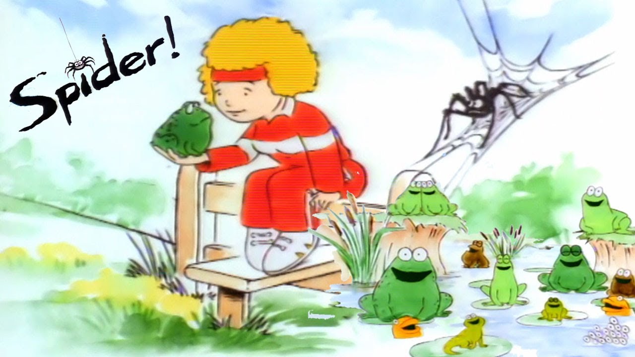 Spider! La Trasformazione della Rana - Canzoni per bambini 2D - YouTube