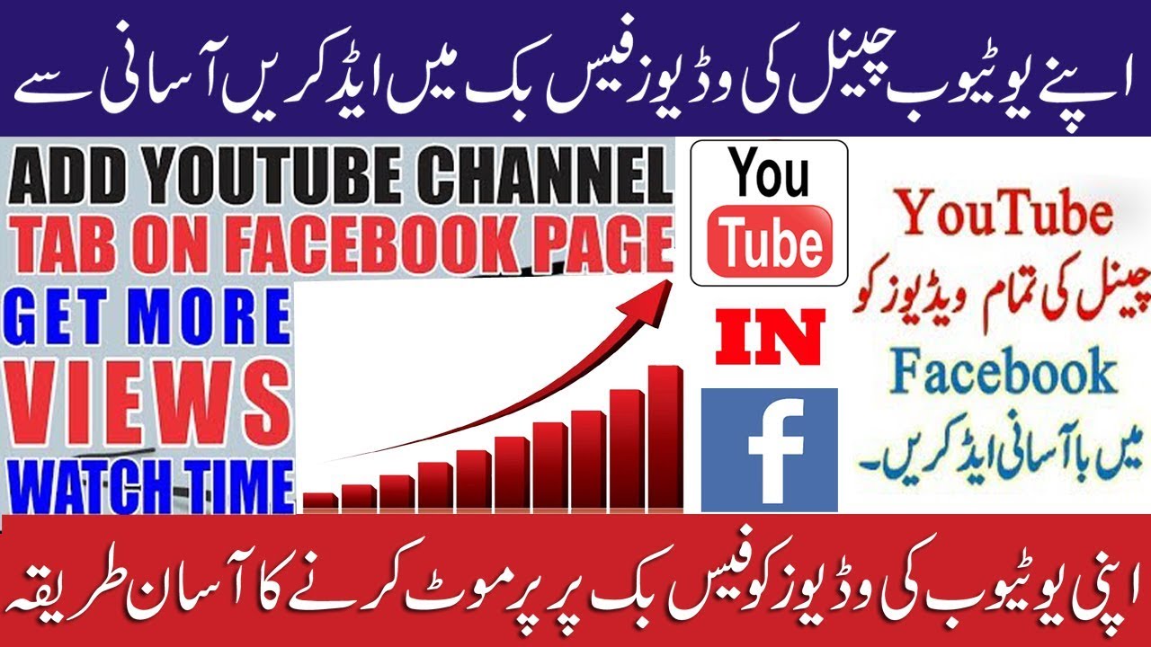 How to Add your YouTube Channel to your Facebook Page - YouTube