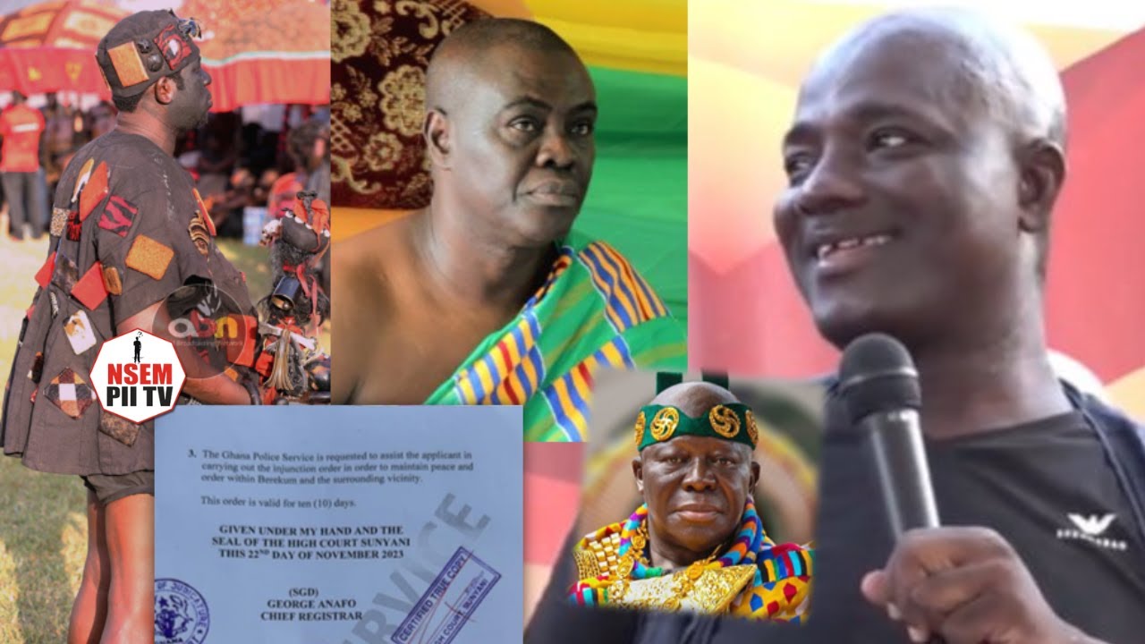 Appiah stadium finishes Dormaahene-You've seen your real level - YouTube