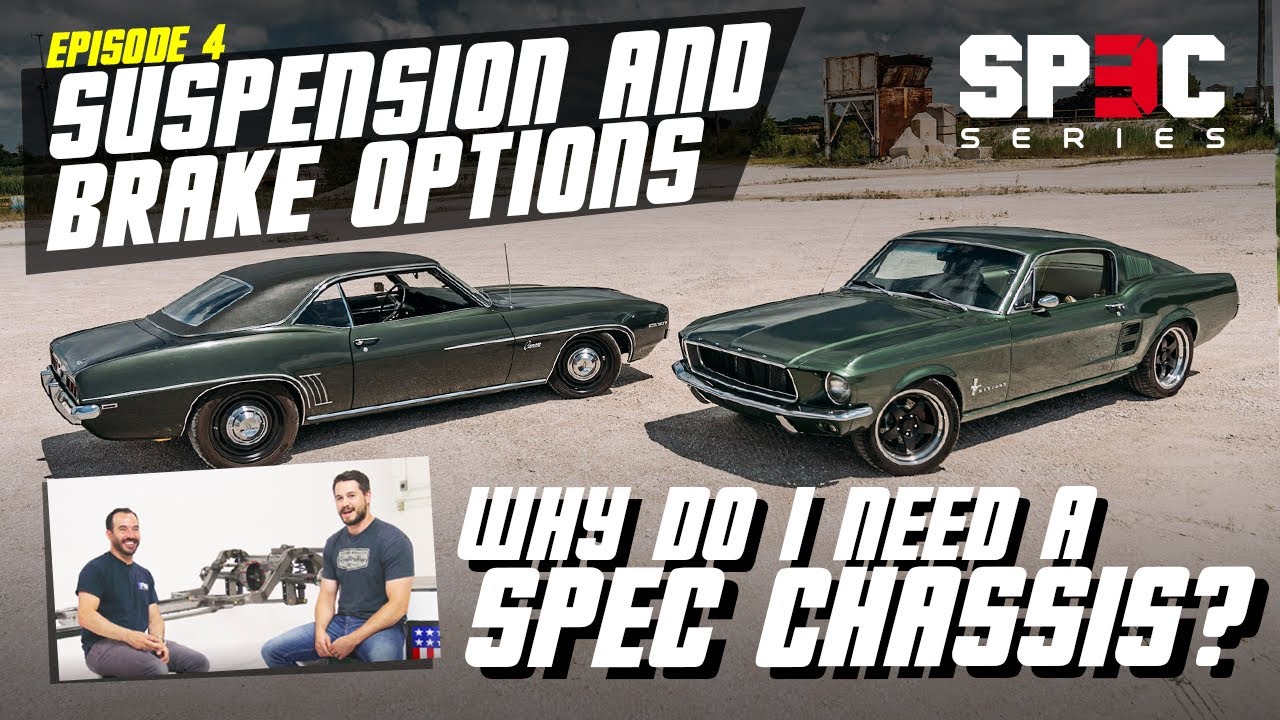 SPEC chassis overview PART 4 - Suspension and brake options and ...