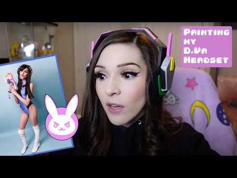 Painting My D.Va Headset!