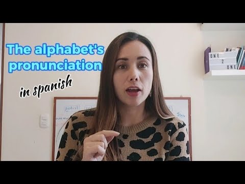 Spanish alphabet pronunciation - YouTube