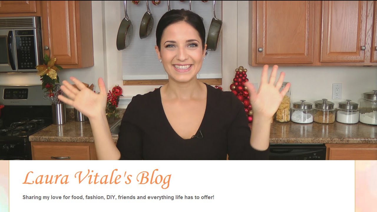 Special Announcement: Laura Vitale's New Blog! - YouTube