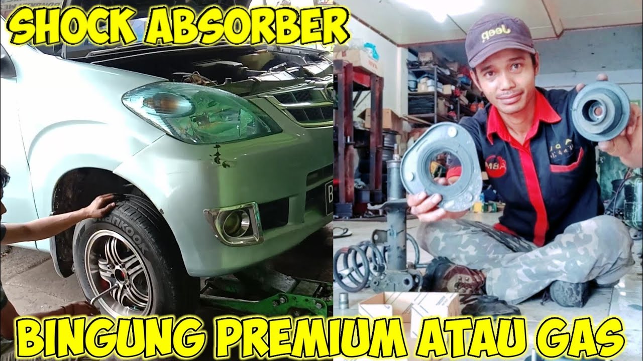 cara ganti shockbreaker, support shock dan karet stopper depan xenia ...