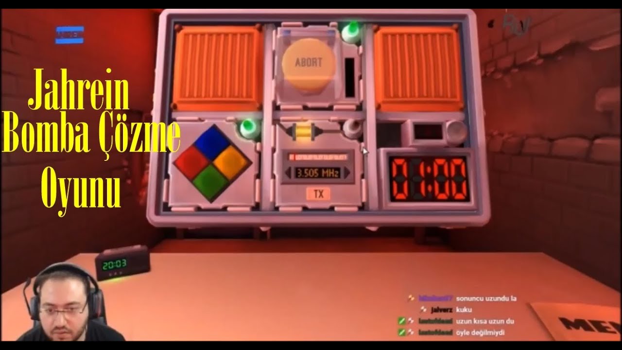 Jahrein Bomba Çözme Oyunu Oynuyor ! Dikkat Küfür İçerir !! - YouTube