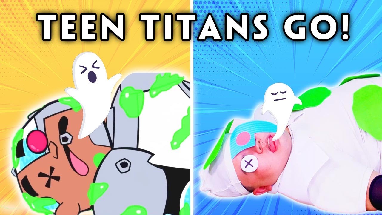 Cyborg Soul Leave Body | Teen Titans Go! Parody - YouTube