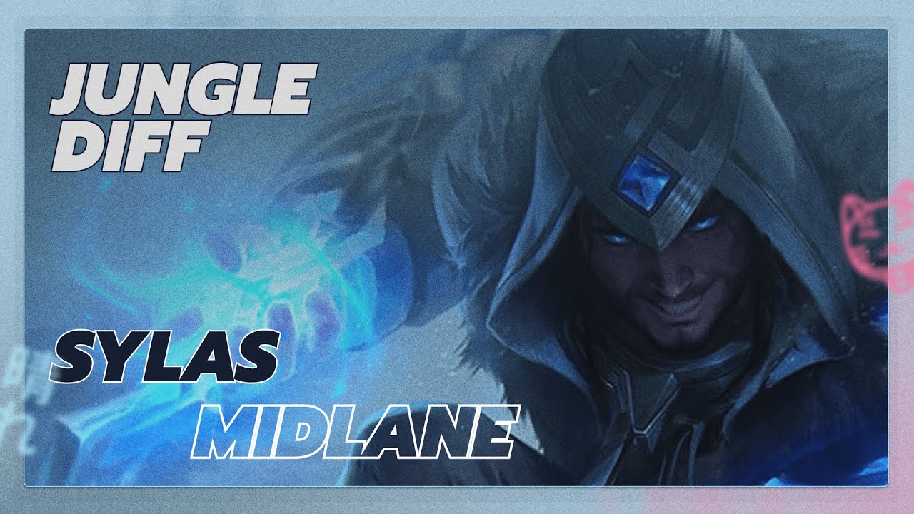 JUNGLE DIFF // SYLAS MIDLANE // LEAGUE OF LEGENDS SOLO Q EMERAUDE - YouTube