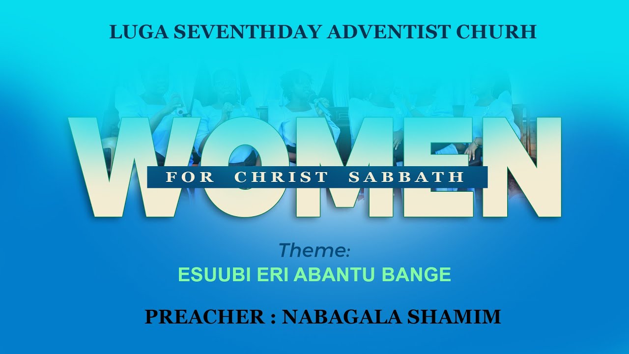WOMEN FOR CHRIST SABBATH 2025 - YouTube