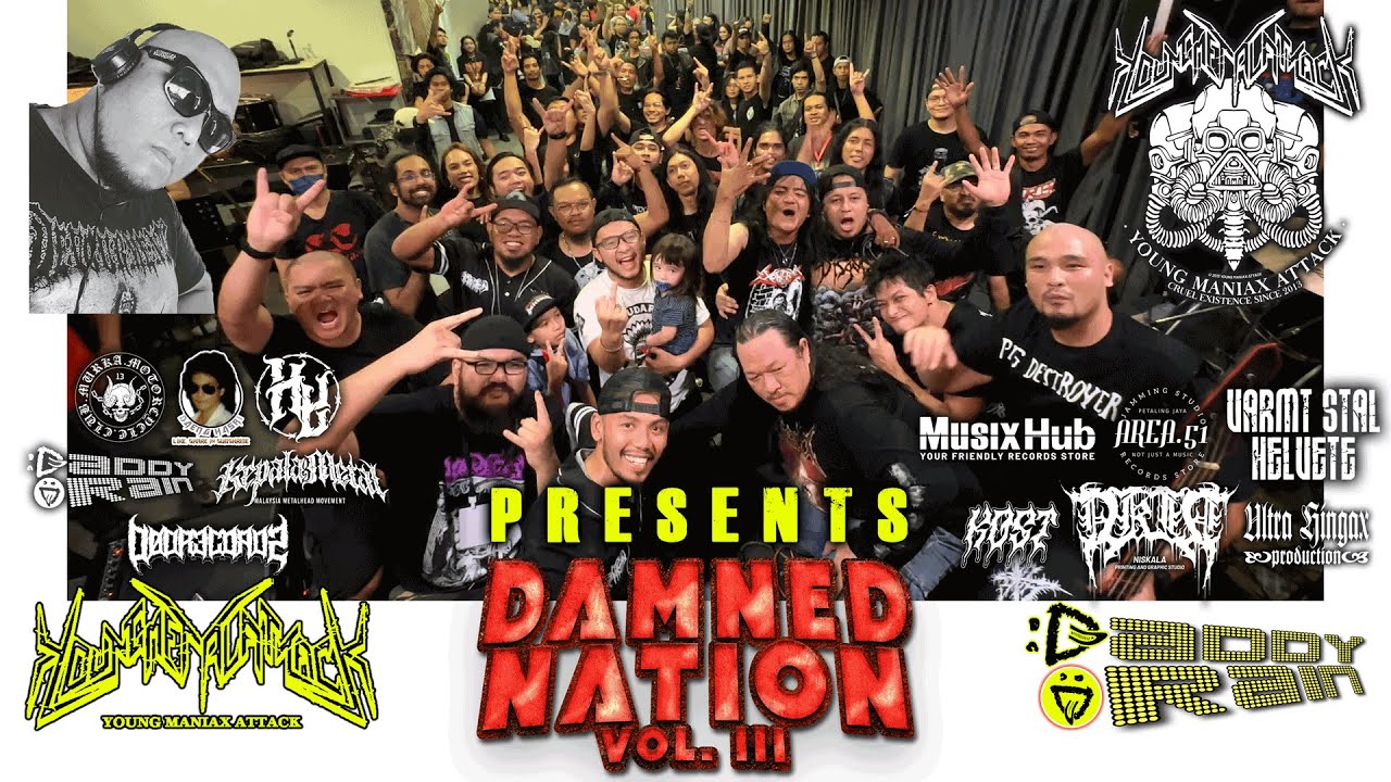 DAMNED NATION Vol. III Highlights with BONUS Song by SICK SOCIETY - YouTube