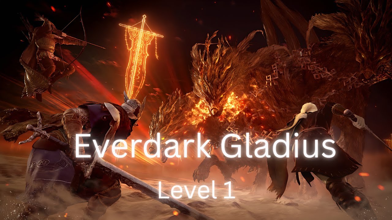 Ever dark Gladius level 1 (World's first) - YouTube