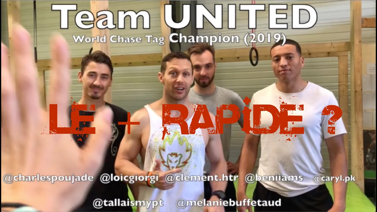 Les CHAMPIONS du monde de WORLD CHASE TAG défient le N.1 mondial en ...