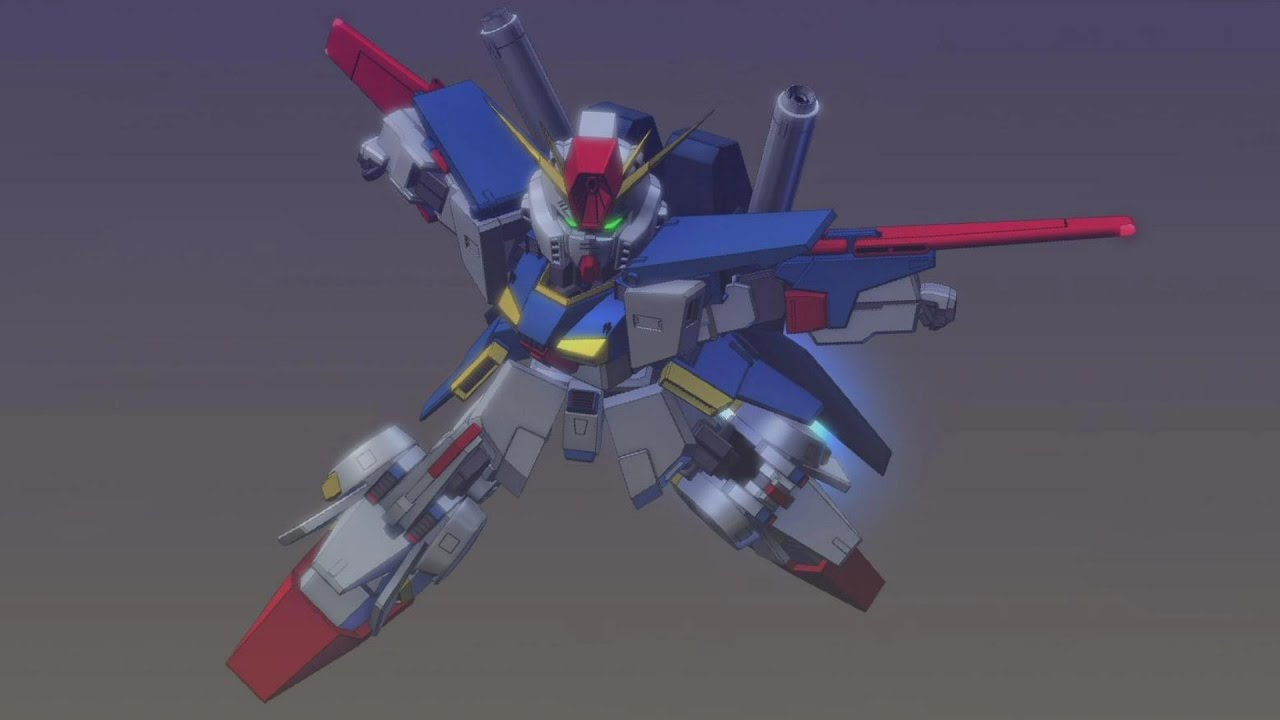 SD Gundam G Generation Genesis ZZ高達 All Attack - YouTube