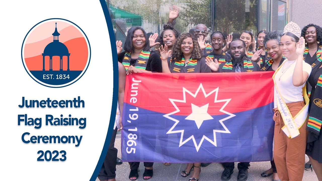 2023 Juneteenth Flag Raising Ceremony - YouTube