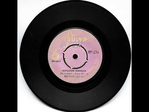 MUAMMER ASLANER ''Diyemem Kimseye'' Orjinal 45'Lik Plak