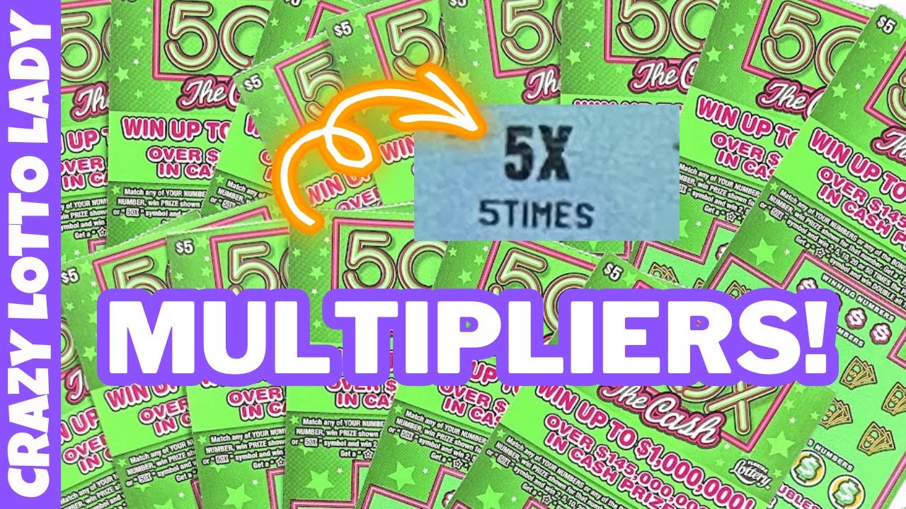 5X! Multipliers! Scratching Lottery Tickets | Florida Scratch Off ...