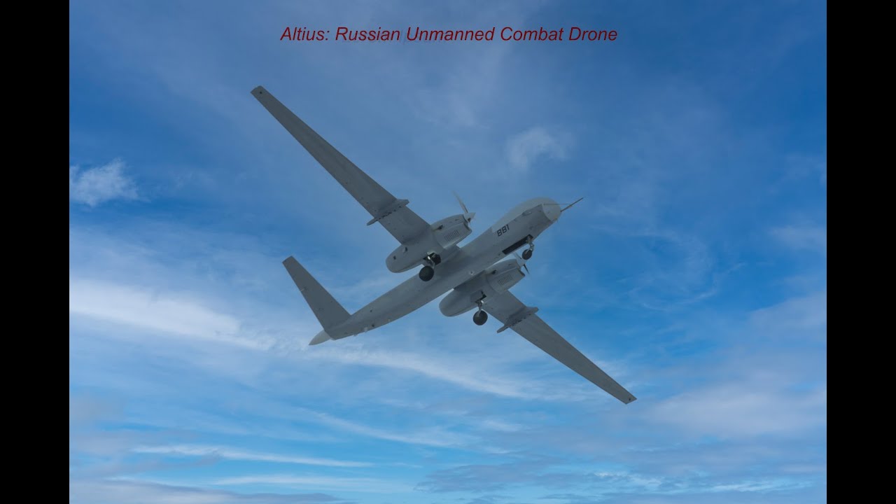 Altius-RU: Russian Army Combat Drone for Reconnaissance, Strike and ...