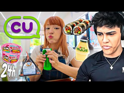 24h COMENDO cu na COREIA DO SUL - React Prizza