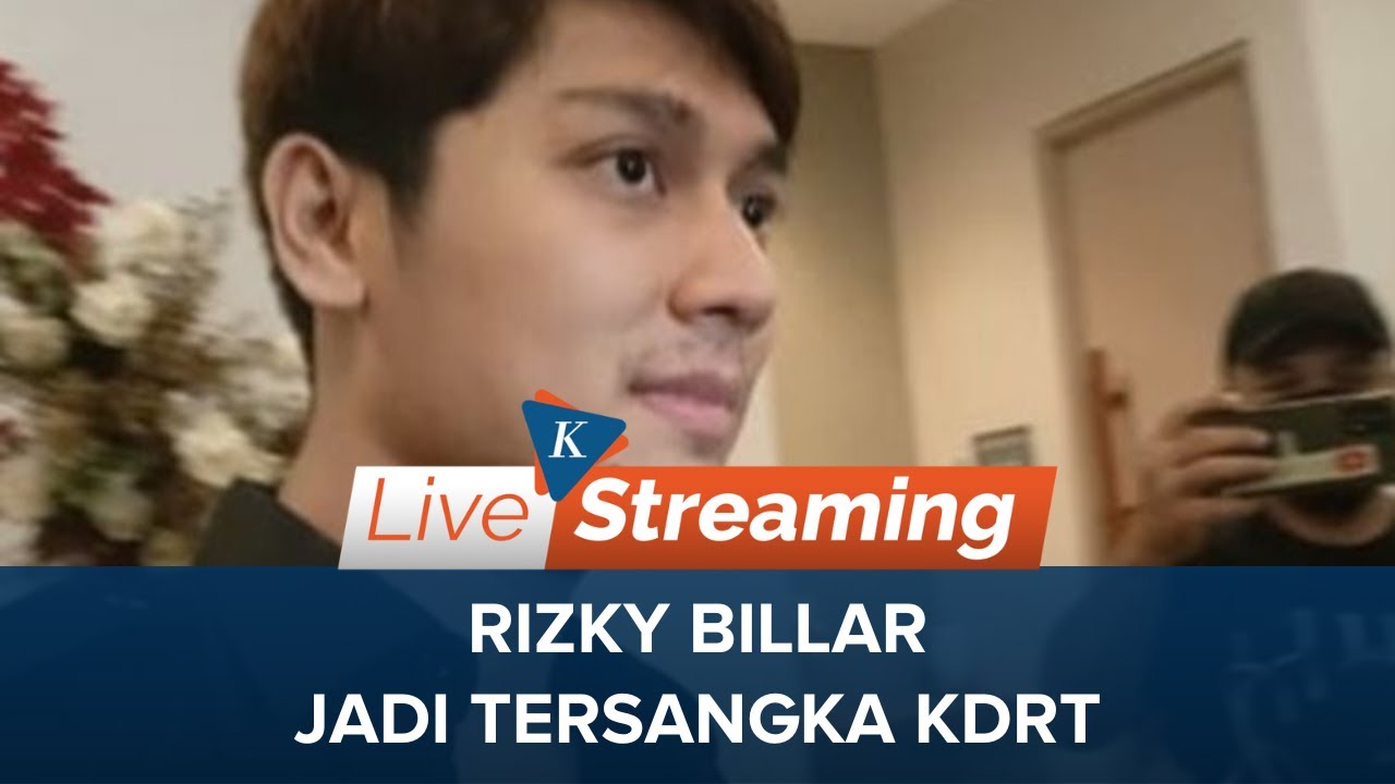 🔴LIVE - Rizky Billar Jadi Tersangka Kasus KDRT - YouTube
