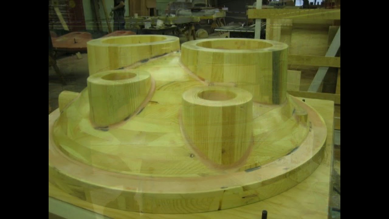 Large Wood Turnings - YouTube