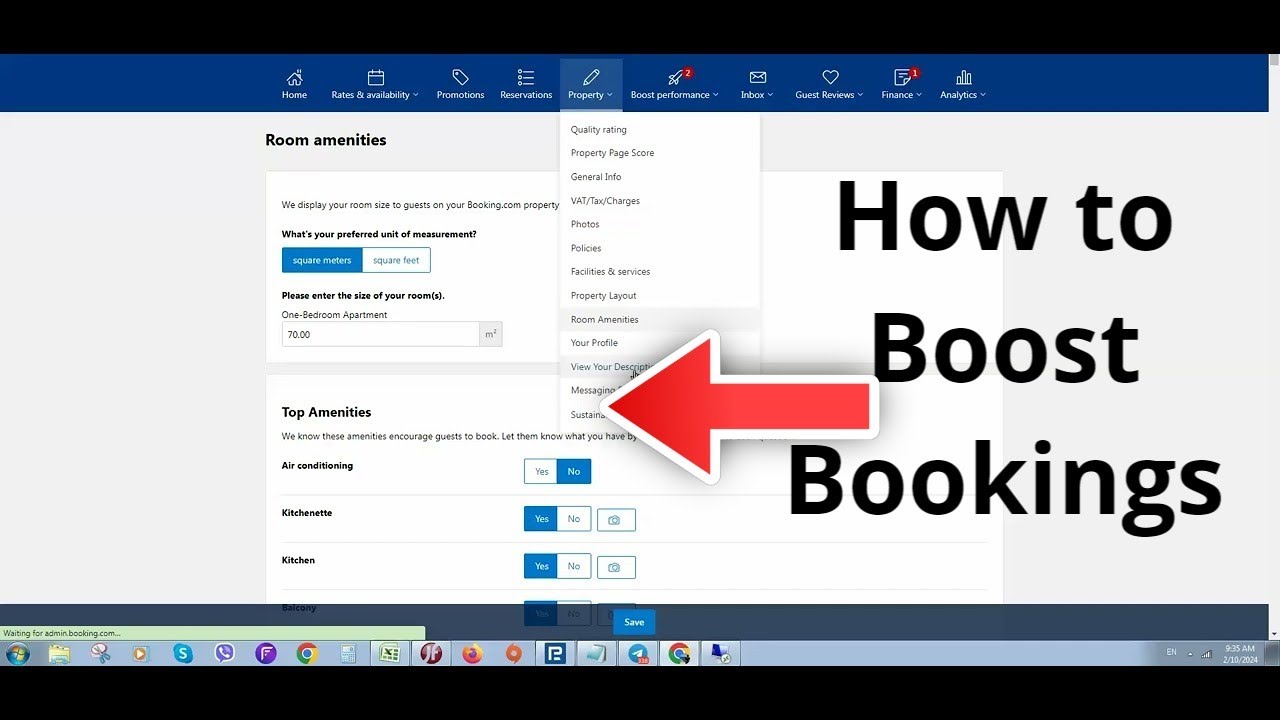 Booking.com Tips: Boost Bookings with Updated Property & Room ...