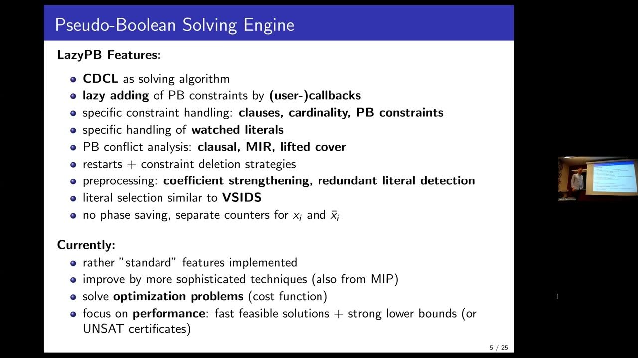 SLOPPY '24: A MIP Perspective on Pseudo-Boolean Optimization (Alexander ...