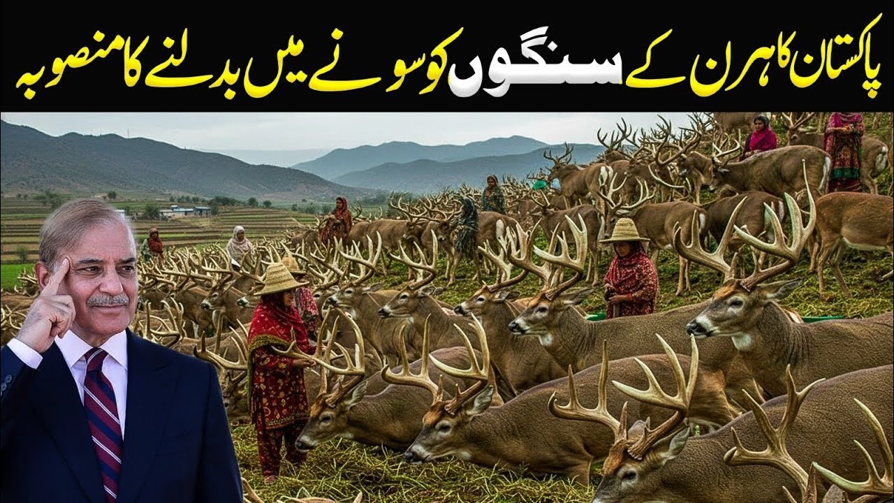 Millions Deer Farming in Pakistan for Antlers, Meat - Deer Antlers ...