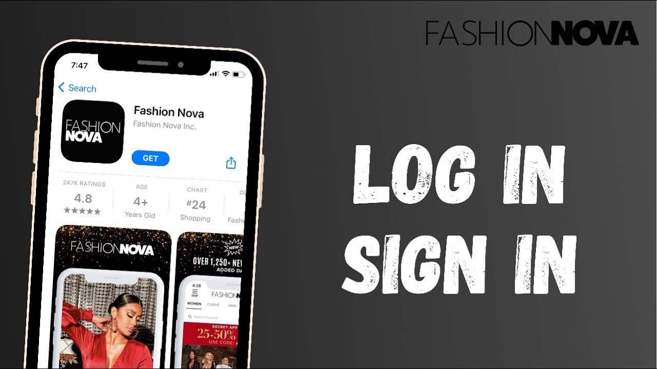 How to Login Fashion Nova App - Sign In - YouTube