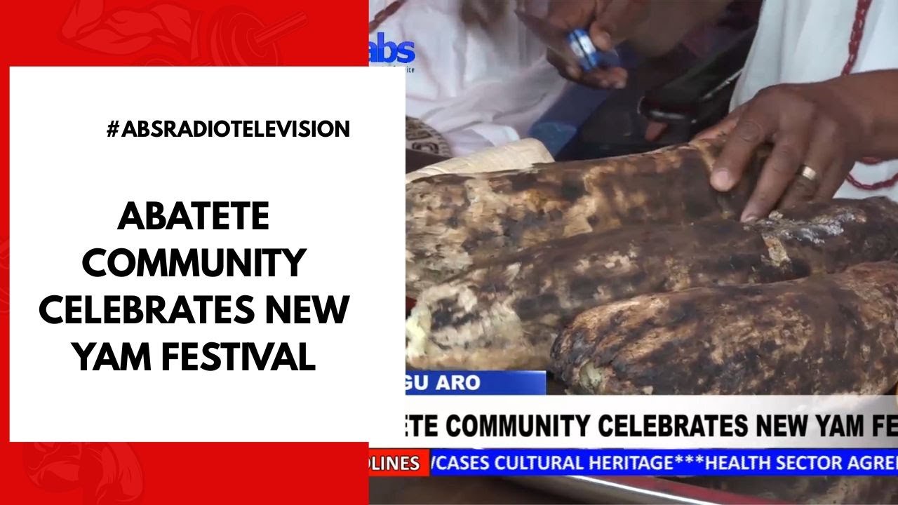 Abatete Community Celebrates News Yam Festival - YouTube