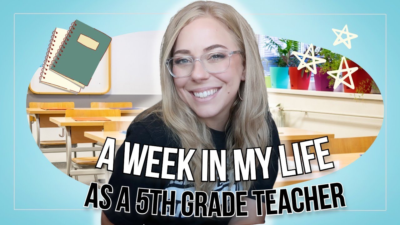 Classroom Vlog! Week in the Life as A 5th Grade teacher! | High-Vibe ...