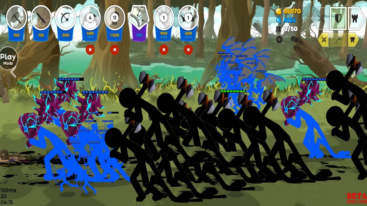 Stick War 3 beta New Update JUGGERKNIGHT and Ripptor Stick War 3 betA ...