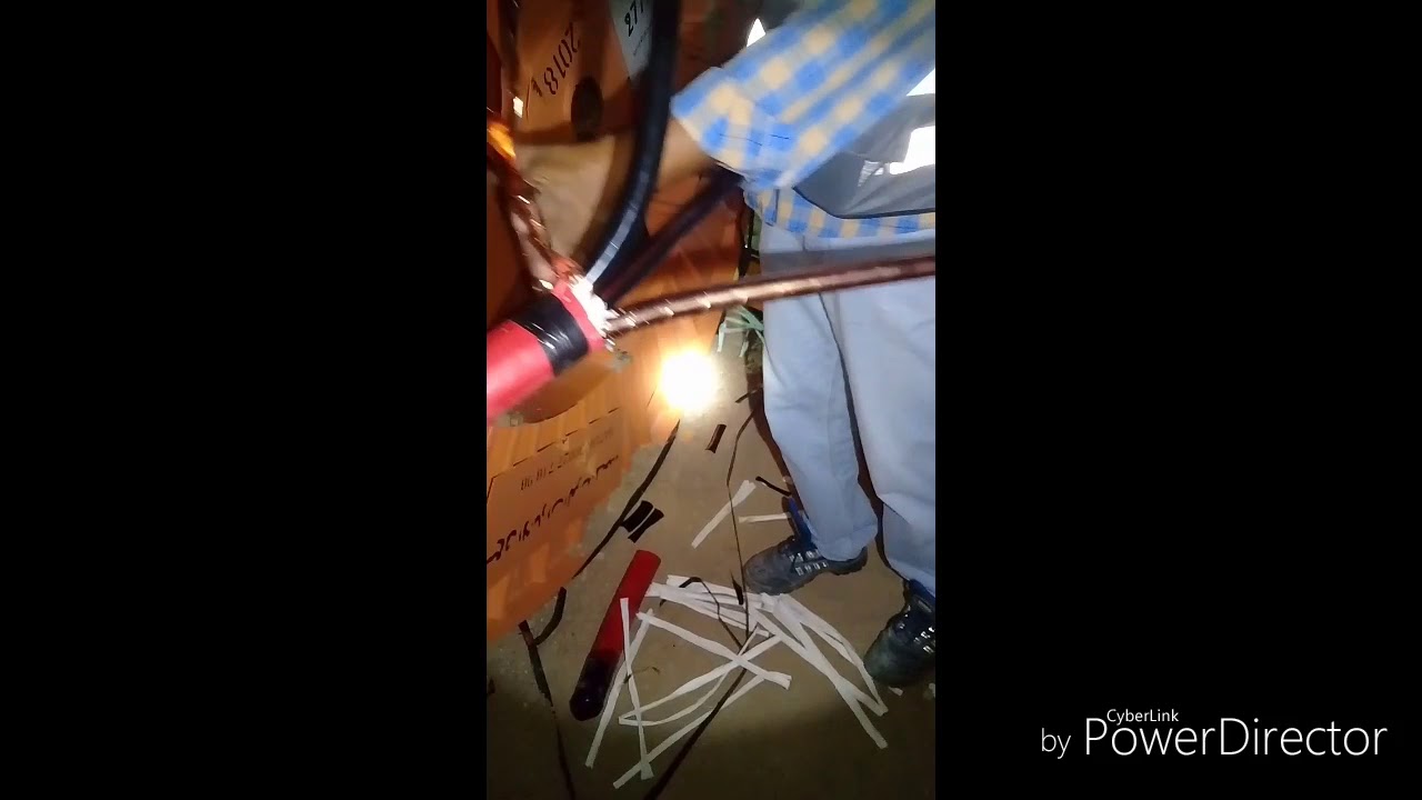 3 Core 150 sqmm MV Cable Dressing for Megger Test - YouTube