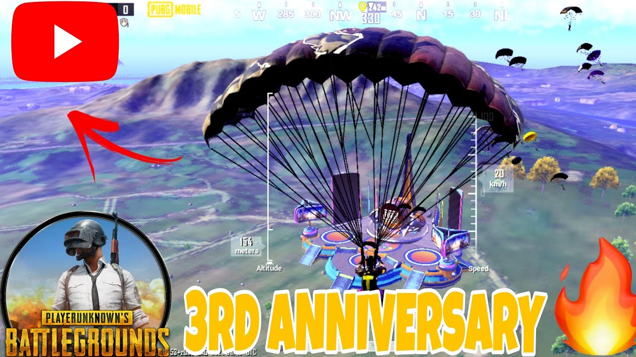 🔥 3Rd Anniversary Pubg Game Play 😤 - YouTube