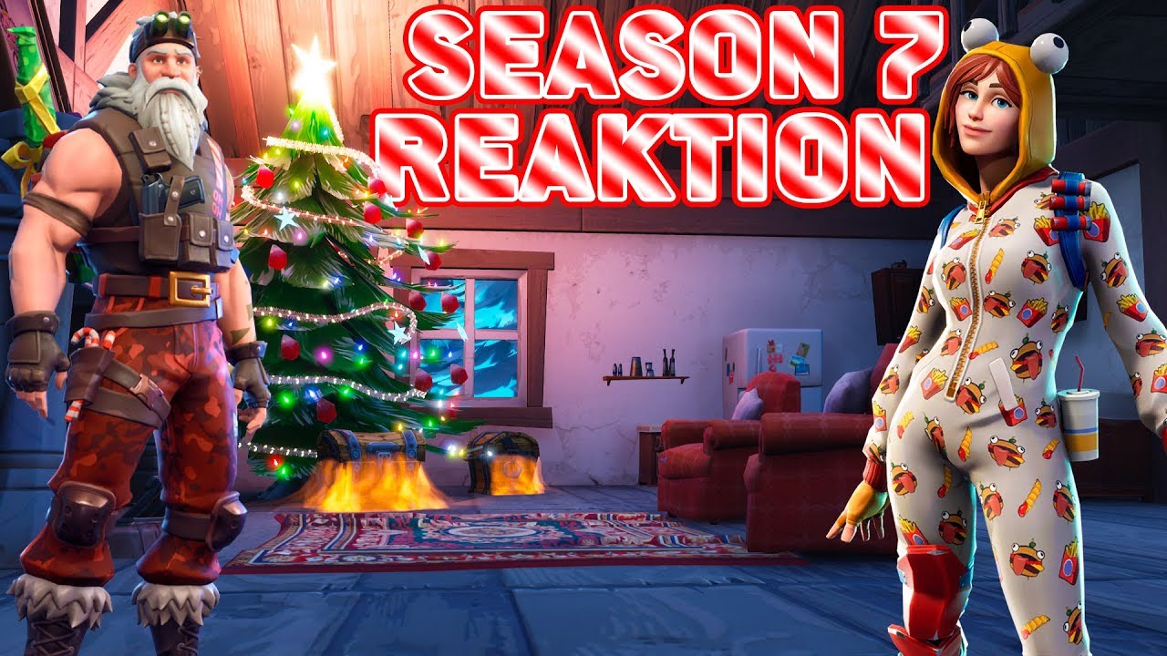 JUL I FORTNITE! / REAGERER PÅ BATTLE PASS SEASON 7! - Dansk Fortnite ...