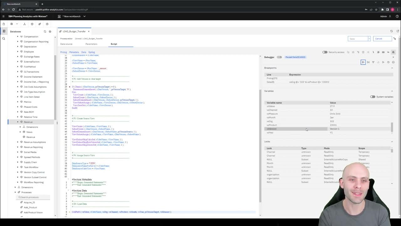 Planning Analytics Workspace - TI Debugging (Updated) - YouTube