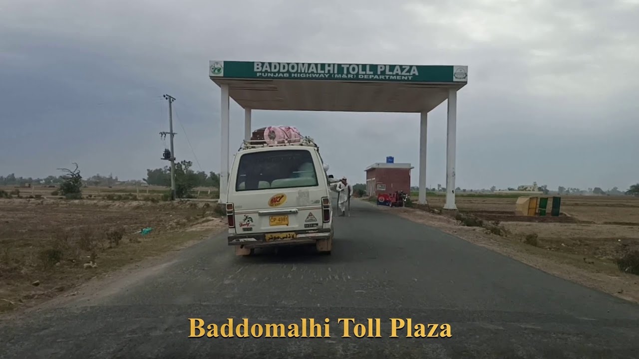 Baddomalhi Town on New Lahore-Narowal Road - YouTube