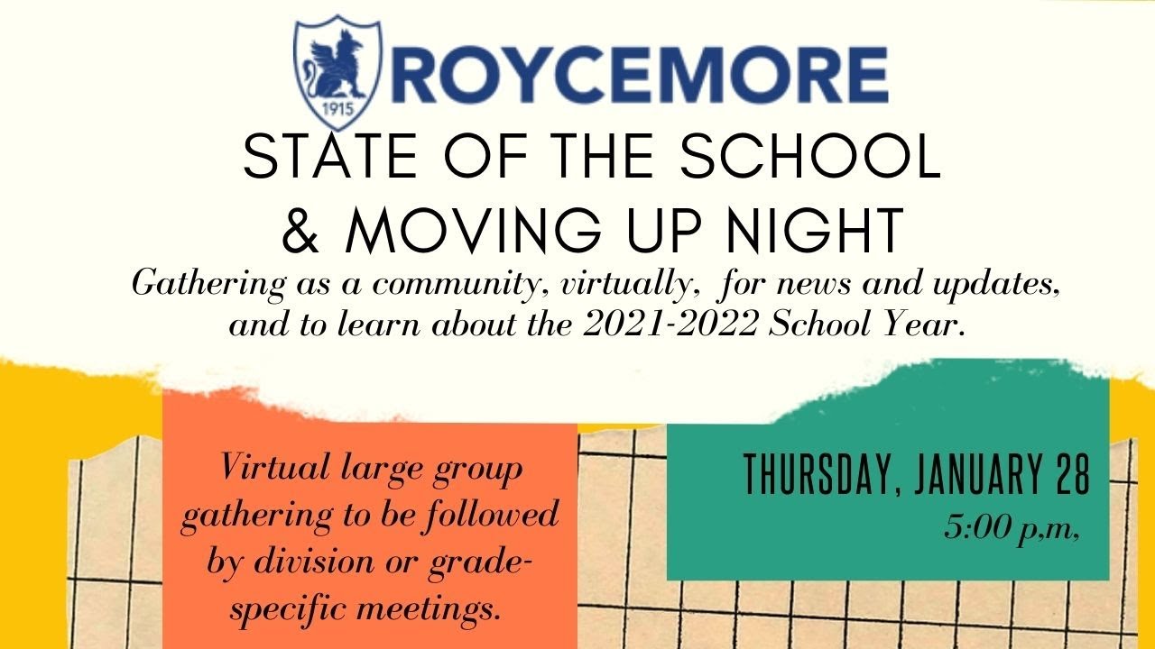 State of the School & Moving Up Night - YouTube
