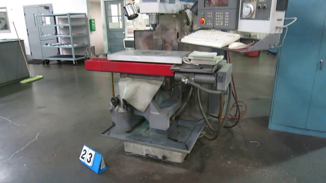 Tree Master Journeyman 425, CNC 3-Axis Vertical Knee Mill - YouTube