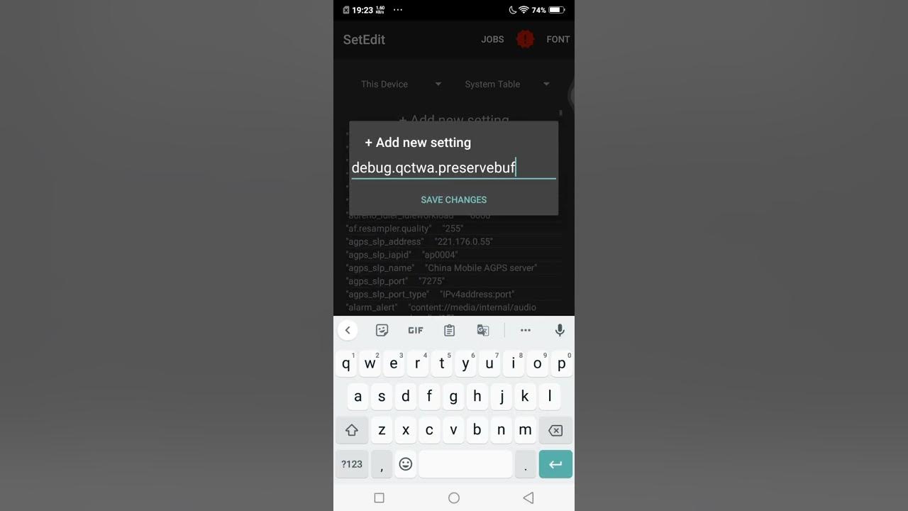 Gaming Performance Codes Setedit(Global Table&System Table) - YouTube