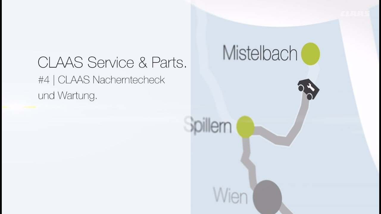 CLAAS Service and Parts. #4 | CLAAS Nacherntecheck und Wartung. - YouTube