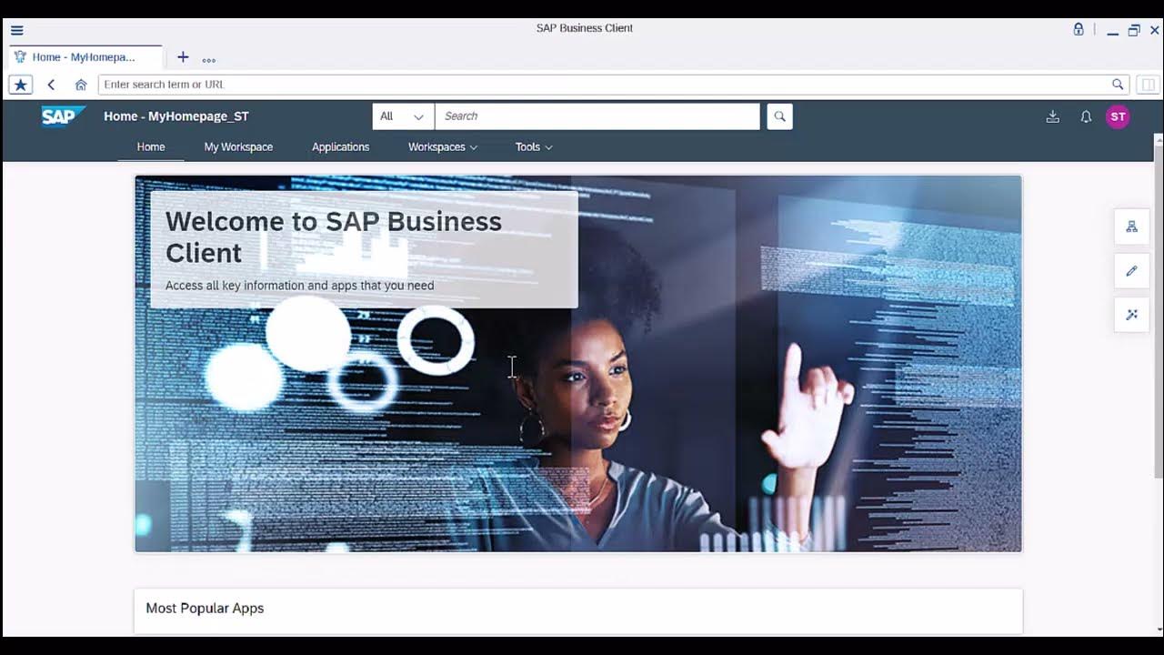 SAP Business Client 8.00 - YouTube