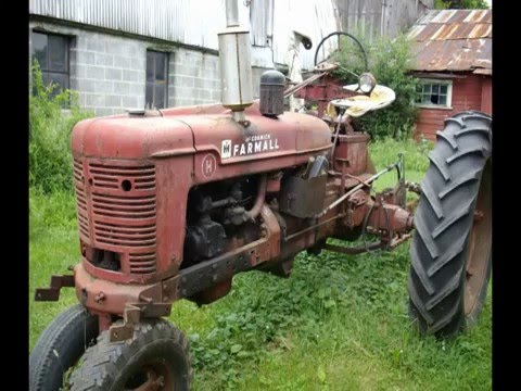 Farmall H tractor Farmall Restoration M H C A - YouTube
