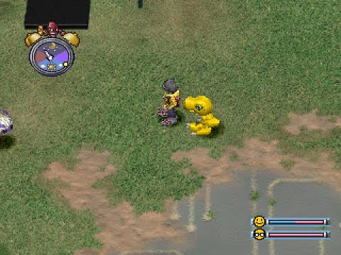 (PSX) Digimon World Gameplay PAL - YouTube