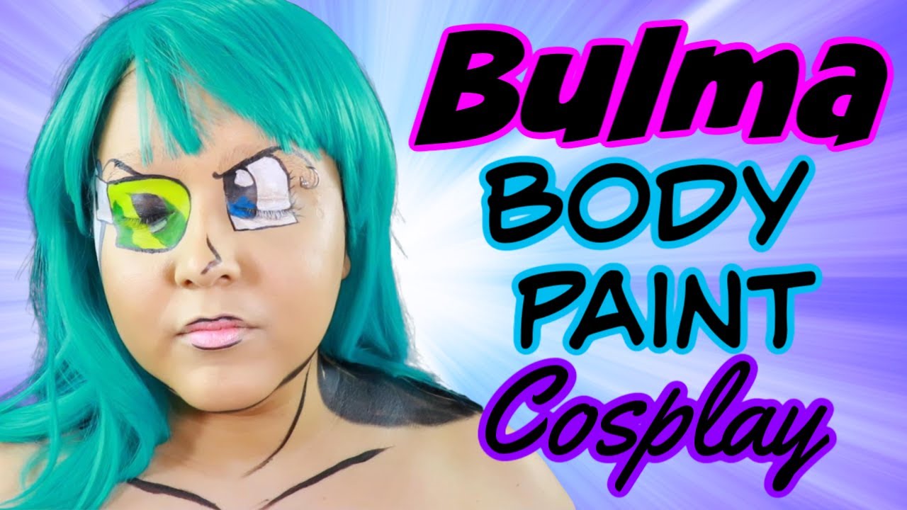 Dragon Ball: Bulma Scouter Cosplay Body Paint Tutorial! (NoBlandMakeup ...