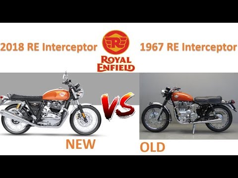 1967 Vs 2018 interceptor || Royal Enfield Interceptor || Old Vs New ...