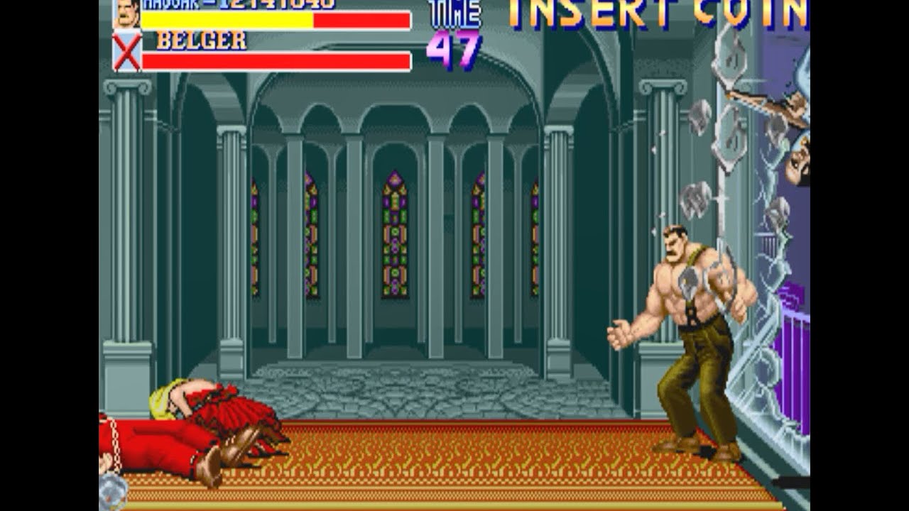 FINAL FIGHT ( ARCADE ) HAGGAR - FULL GAME - NO CONTINUES - YouTube
