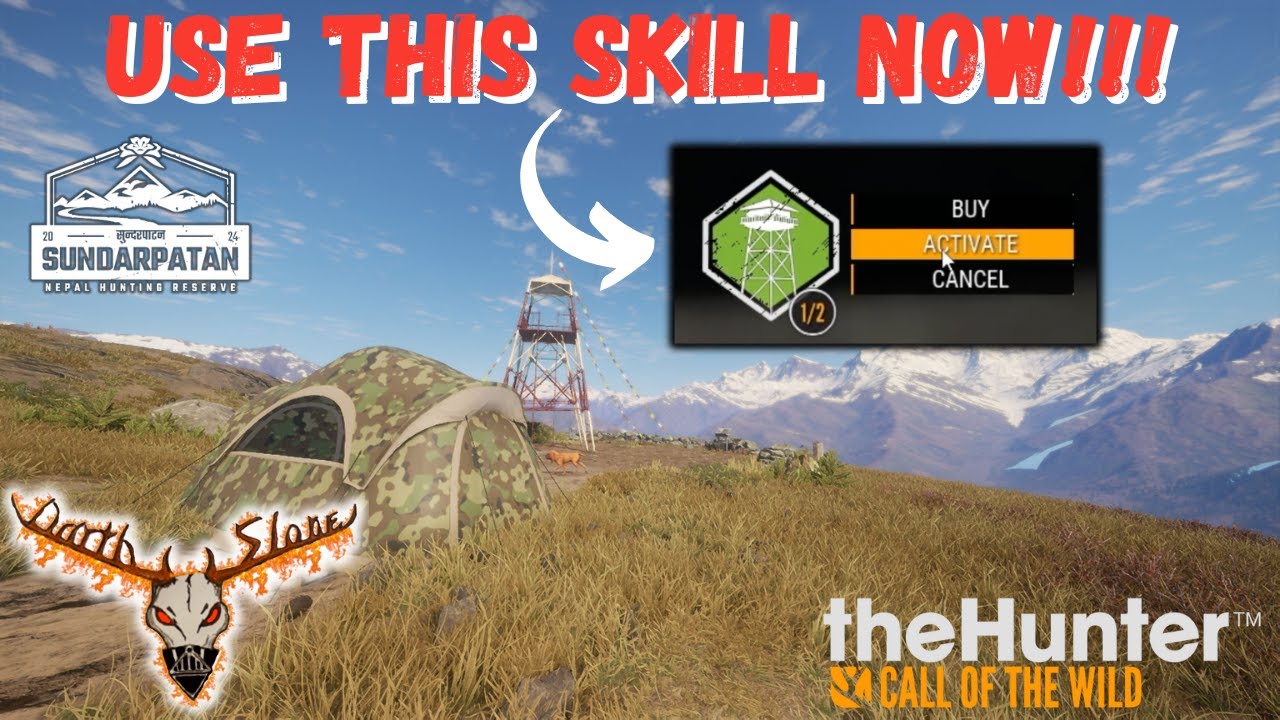 Use This Skill Day One On Sundarpatan! -the Hunter: Call of the Wild ...