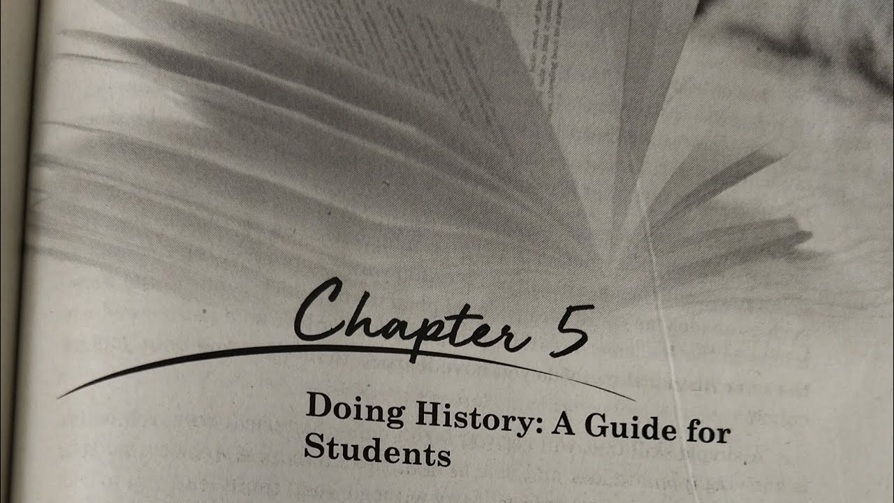 Chapter 5: DOING HISTORY: a guide for students(doing local and oral ...