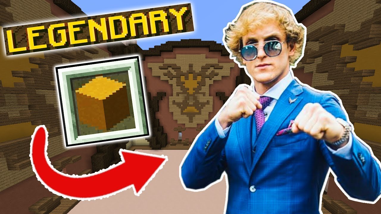 LOGAN PAUL! (Minecraft Build Battle) - YouTube