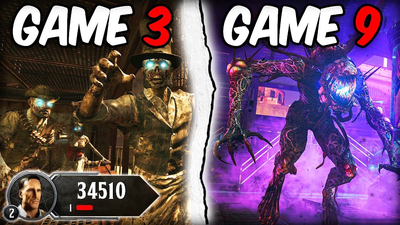 One Hit Challenge On EVERY Zombies Game (Call of Duty Zombies) - YouTube